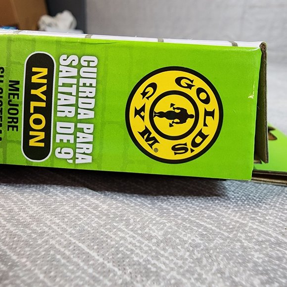 Golds Gym | Other | Golds Gym Jump Rope 9footlong Polyester Rope Wooden ...